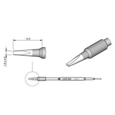 China JBC soldering tips C245944, welding bit C245-944 copper solder tips for JBC T245 handpiece supplier