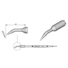 China JBC soldering tips C245126, welding bit C245-126 copper solder tips for JBC T245 handpiece supplier