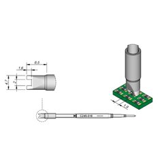 China JBC soldering tips C245016, welding bit C245-016 copper solder tips for JBC T245 handpiece supplier