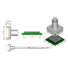 China JBC soldering tips C245315, welding bit C245-315 copper solder tips for JBC T245 handpiece supplier