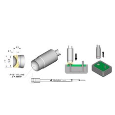 China JBC soldering tips C245054, welding bit C245-054 copper solder tips for JBC T245 handpiece supplier