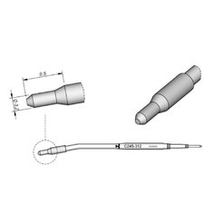 China JBC soldering tips C245312, welding bit C245-312 copper solder tips for JBC T245 handpiece supplier
