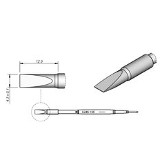 China JBC soldering tips C245109, welding bit C245-109 copper solder tips for JBC T245 handpiece supplier