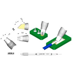 China JBC soldering tips C245785, welding bit C245-785 copper solder tips for JBC T245 handpiece supplier