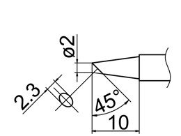 Hakko Soldering tips T12-BC2Z, Solder tips for Hakko soldering station FX-951/FX-952,FM2028/FM2027/FX9501 soldering iron supplier