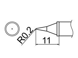 Hakko Soldering tips T12-WI,Solder tips for Hakko soldering station FX-951/FX-952, FM2028/FM2027/FX9501 soldering iron supplier
