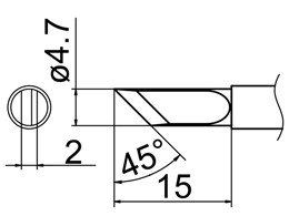 Hakko Soldering tips T12-K,Solder tips for Hakko soldering station FX-951/FX-952, FM2028/FM2027/FX9501 soldering iron supplier