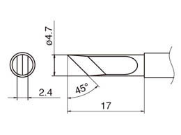 Hakko Soldering tips T12-KF,Solder tips for Hakko soldering station FX-951/FX-952, FM2028/FM2027/FX9501 soldering iron supplier
