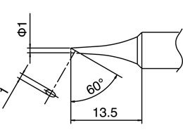 Solder tips HAKKO T18-C1 soldering iron tips for Hakko FX-888/FX-888D/FX-600 soldering station ,FX-8801 solder iron supplier