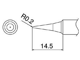 Solder tips HAKKO T18-I  soldering iron tips for Hakko FX-888/FX-888D/FX-600 soldering station ,FX-8801 solder iron supplier