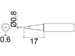 HAKKO 900M-T-0.8D  soldering iron tips for Hakko 936/937/942/928/701/702B soldering station ,907/908/933 solder iron supplier