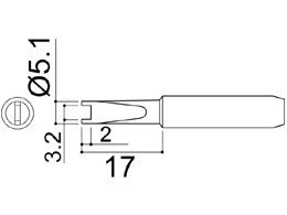 HAKKO 900M-T-R  soldering iron tips for Hakko 936/937/942/928/701/702B soldering station ,907/908/933 solder iron supplier