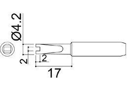 HAKKO 900M-T-RT  soldering iron tips for Hakko 936/937/942/928/701/702B soldering station ,907/908/933 solder iron supplier