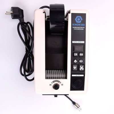 Electric tape dispenser KNOKOO M-1000 Automatic tape dispenser,tape cutter for 7-50mm wide tape, memory function supplier