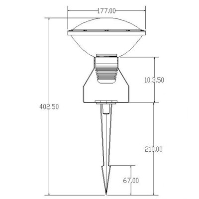 NC-LED PAR56 Spike Light supplier