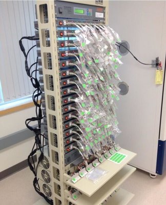 Neware 5V20mA 8 Channels Button Cell Tester with Capacity, Pulse, DCIR Test, Charge and Discharge