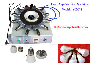 China 12 Pin Lamp Cap Crimping Machine Cap Holder Crimping Tool One Day Lead Time supplier