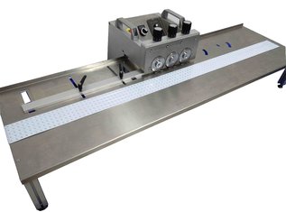China Aluminium PCB Depaneler For LED Strip Panel PCB Cutting Machine supplier