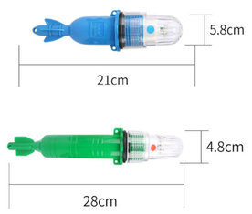 China Flashing Led Green Fishing Net Light For Night Fish Fish Attraction Light supplier