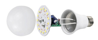 China SKD LED BULB PARTS For 3W 5W 7W 9W 10W 12W 13W 20W 36W 50W E27 B22 supplier