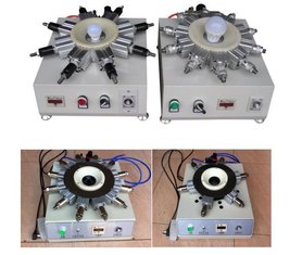 China B22 LED Bulb Cap Tool Production Assembly Punching Crimping Nailing Machine supplier