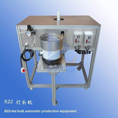 China Lamp Cap Base Punching Crimping Nailing Testing Machine For B22 Bulb Cap supplier