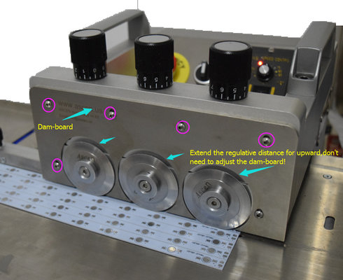 PCB Depanelizer Motorized PCB Separator PCB Cutting Machine With CE ISO supplier