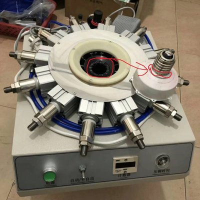 B22 Bulb Cap Production Assemble Machinery Bulb Cap Crimping Machine supplier