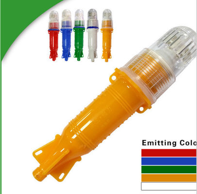 Floating Signal Flash Lamp Torpedo Fishing Net Sea Strobe LED Light supplier