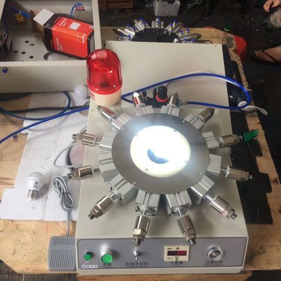 Bulb Base Holder Punching Crimping Nailing Testing Machine For B22 E27 Production supplier