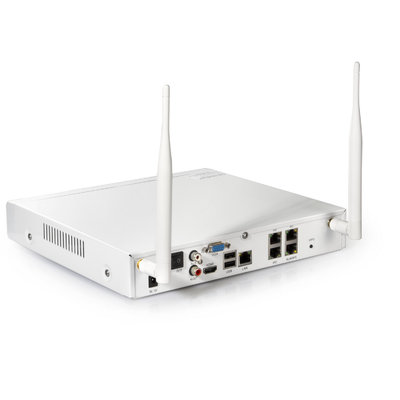 4CH Wireless NVR KITS P2P 4pcs WIFI IP Camera For Outdoor / Indoor Waterproof