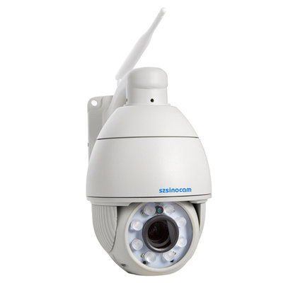 720P Ptz Speed Dome Camera , 128G TF Card Slot Wireless Outdoor Dome Security Camera