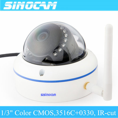 Waterproof IR Bullet Camera WIFI Wireless IP Camera Color CMOS IP66