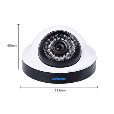 1280 * 720 POE NVR KIT With 2 Bullet + 2 Metal IR Dome Camera Motion Detecting