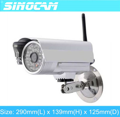 720P Wireless IP Camera IR Outdoor Bullet Camera WDR WIFI 1.0MP