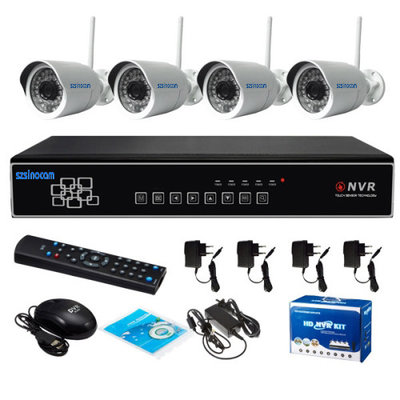 Garden DVR Security System / Home Video Surveillance Motion Detection