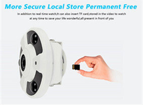Automatic Switch Outdoor IP Camera , Wireless IP Camera 120 Degree