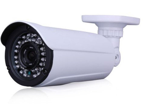 White Metal High Megapixel Camera / IP Camera WIFI Smart P2P