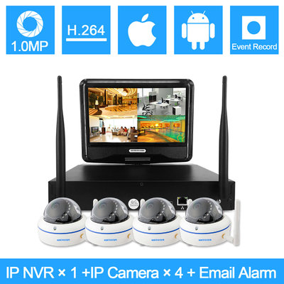 Wifi IP Dome Camera 720P 960P Playback Security CCTV Surveillance Cameras Full NVR System P2P Kit