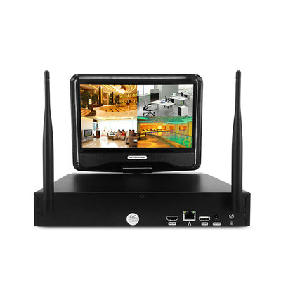 4CH 720P 960P 2.4Ghz Wireless Full HD Kit With 2 Bullet + 2 Dome IP Network Cameras