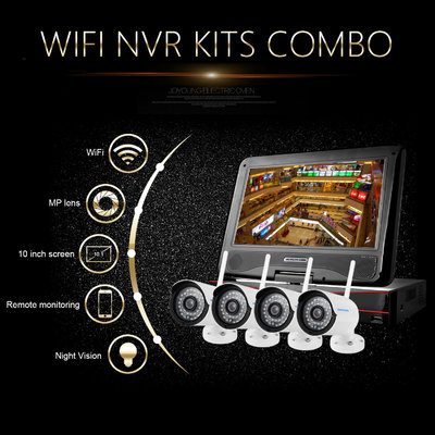 Indoor Outdoor Security Cameras Kits Home Surveillance Cameras With Wifi IP Came