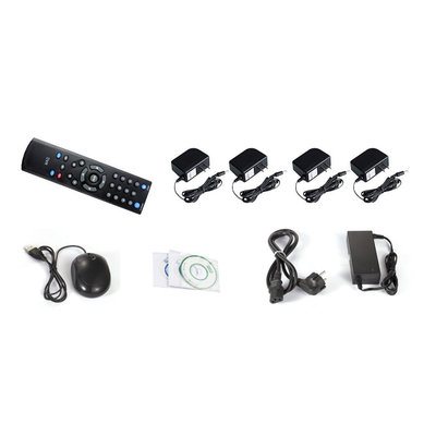 High Definition Waterproof 4 Channel Wireless NVR Kits Surveillance Cameras