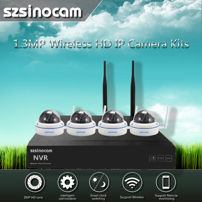 2.4GHZ Full WIFI Security Camera Kit Home Cctv Kit Network Outdoor