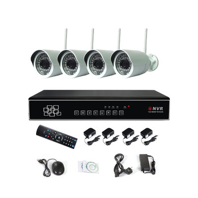 2MP 4MM Small Camera NVR Kits Cctv Camera Kit Surveillance Systems