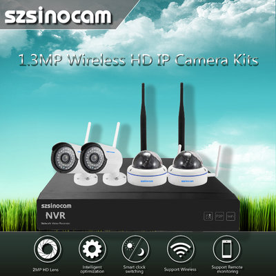 2.4GHZ Full Wifi Cctv Kit Home Network Outdoor Easy Installtion