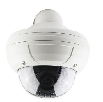 30M Vandalproof IP Dome Internet Surveillance Camera With Bracket , Smart HD P2P APP