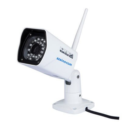 WIFI / 32G SD Card Slot Wireless Ip Security Camera , Video Surveillance System Cctv Ip Camera