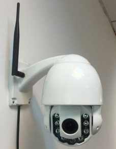2.0MP 4 Inch Mini WIFI / Wired High Speed Dome Camera , Support 50M IR Distance