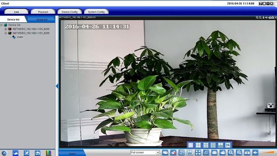 2.0MP 4 Inch Mini WIFI / Wired High Speed Dome Camera , Support 50M IR Distance