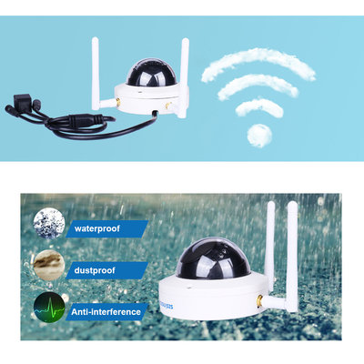 2.0Megapixel Indoor  Wifi Network  IP Dome  Camera  Support 2.4ghz / 5.8ghz Dual Router